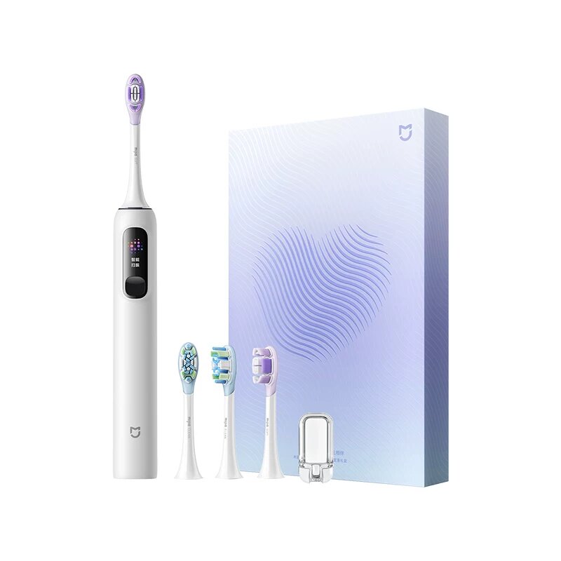 Электрическая зубная щетка Xiaomi Mijia Sonic Vibration Pro, подарочный набор, премиум-класс, с мягкой щетиной, подарок