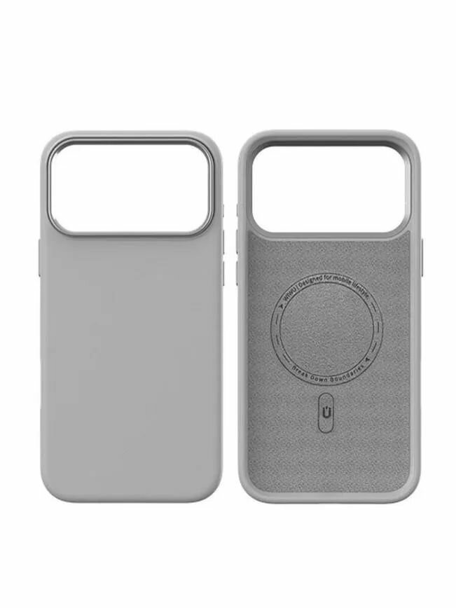 Чехол-накладка для iPhone 17 Pro Max , WiWU FGG-013-2 Skin Touch MagSafe for iPhone 17 Pro Max - Серый