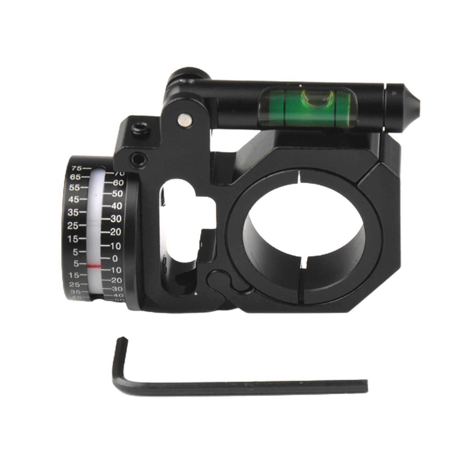 Портативный 25,4/30-мм Оптический Прицел с Рельсовым Пузырьковым уровнем Spirit Precision Angle Degree Оптический Прицел С Кольцевым Косинусоидальным Индикатором