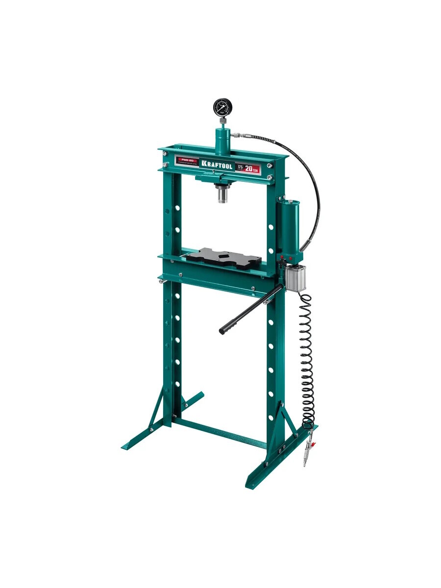 Гидравлический пресс Kraftool PMD-20/43473-20, 20 т, рабочий ход 175 мм