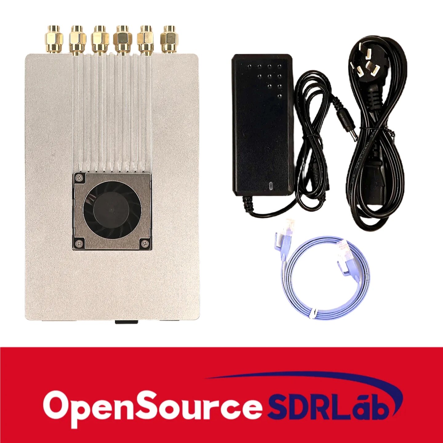OpenSourceSDRLab Новая плата ADRV9009: Высокопроизводительная плата с серебристым корпусом — фото 1