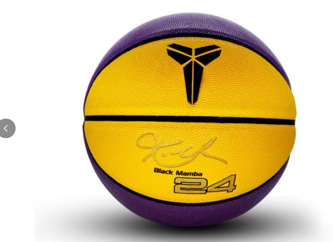 Кожаный баскетбольный мяч Kobe No. 7 Натуральная кожа Коби Брайант Фирменное издание Подлинное kobe bryant
