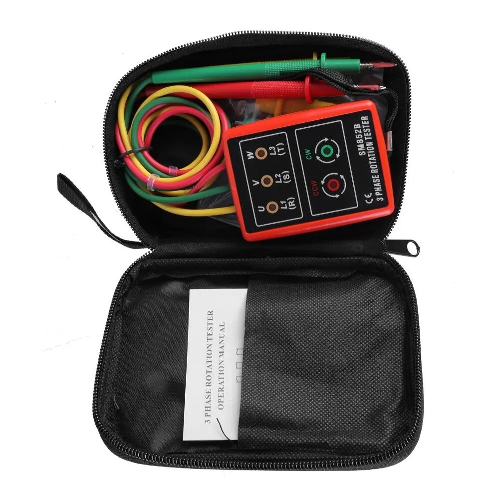 (1 комплект) Фазометр SM852B, датчик тока и напряжения