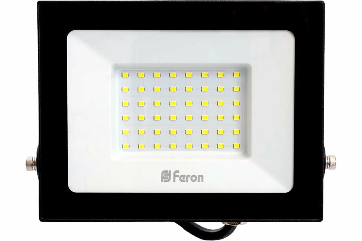 Прожектор светодиодный 2835 SMD 50W 6400K IP65 AC230V/50Hz, белый, Feron LL-942 225192