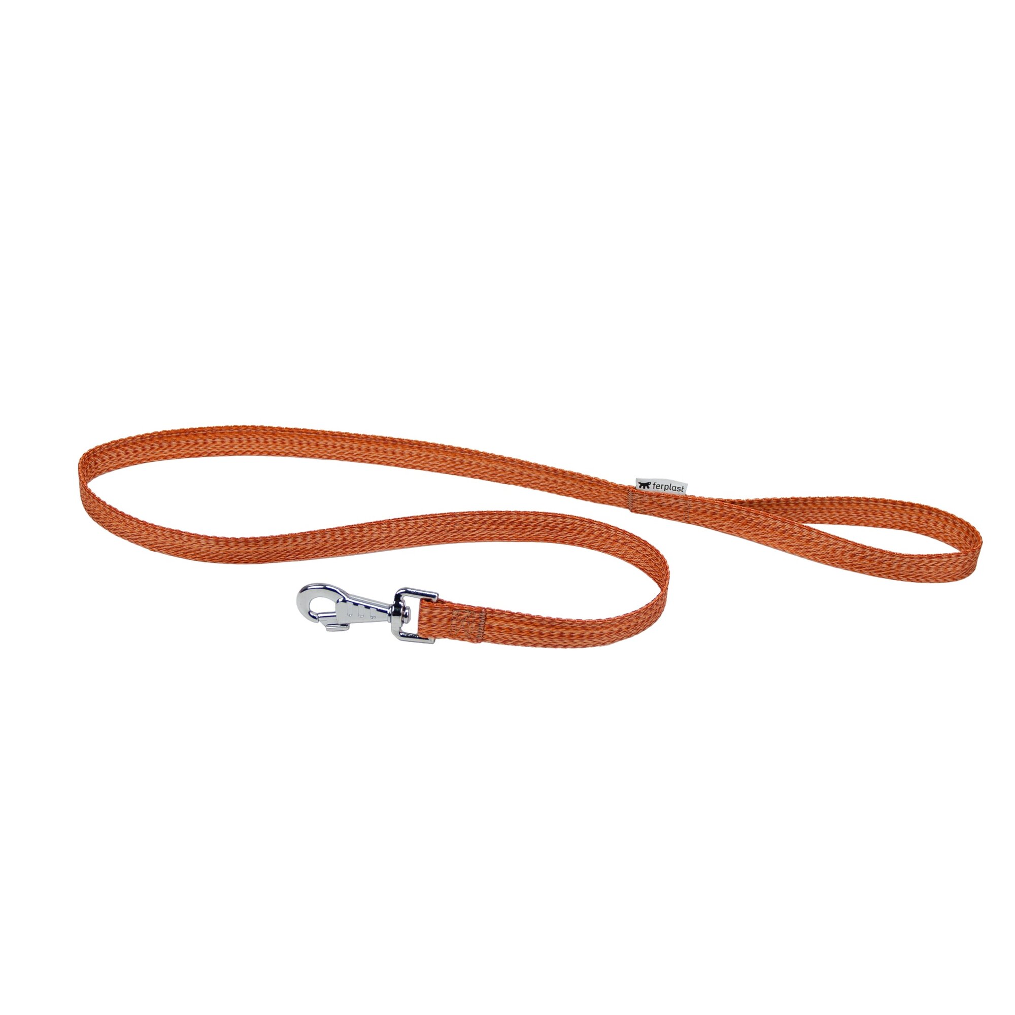 Поводок для собак Ferplast GREENER G25/120, эконейлон, цвет оранжевый