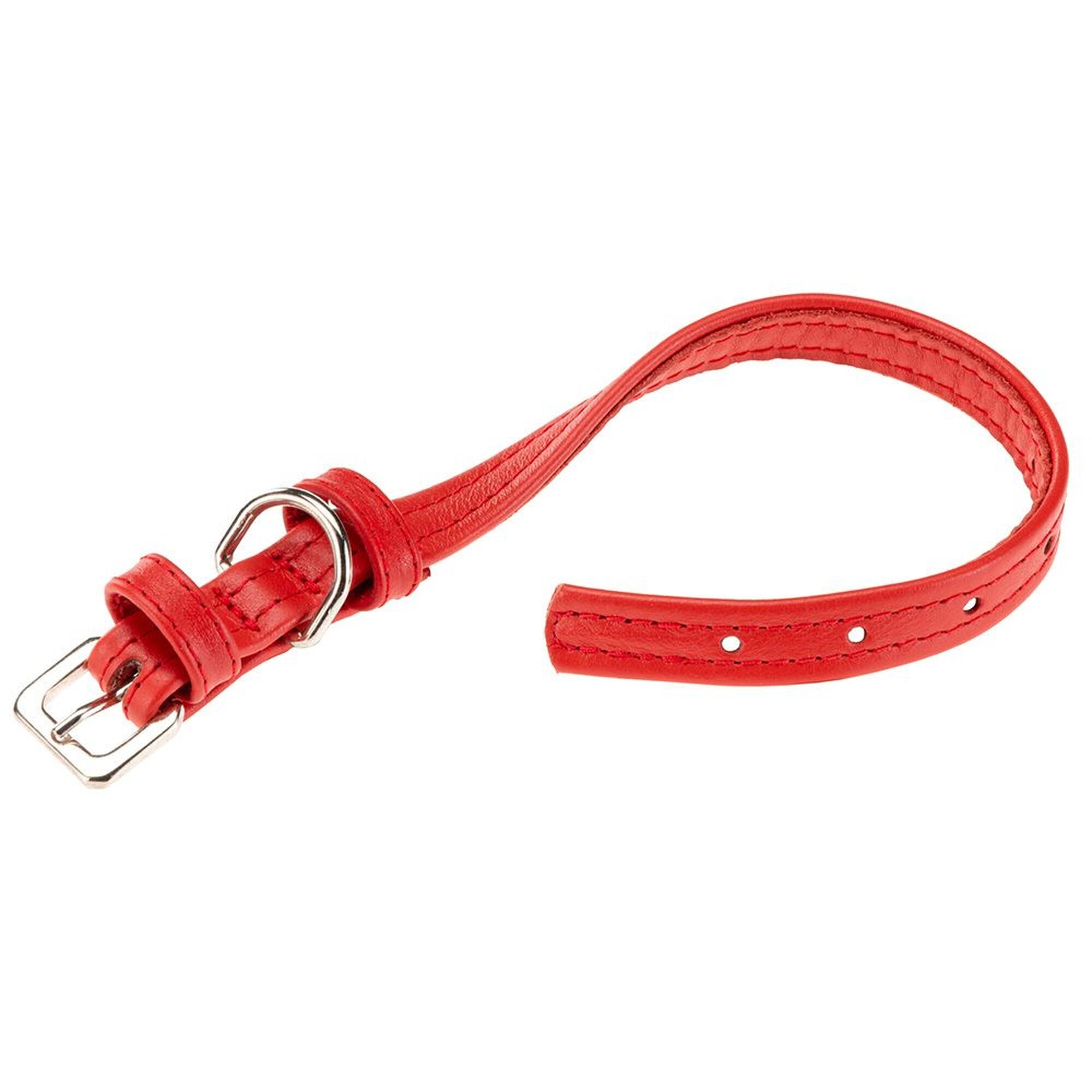 Ошейник Ferplast VOGUE FLAT CF15/29 из натуральной кожи, красный