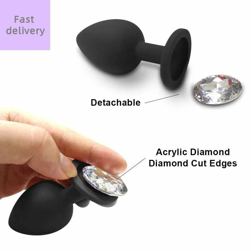 Силиконовая анальная пробка для взрослых унисекс стимулятор для женщин и пар интимное игровое украшение