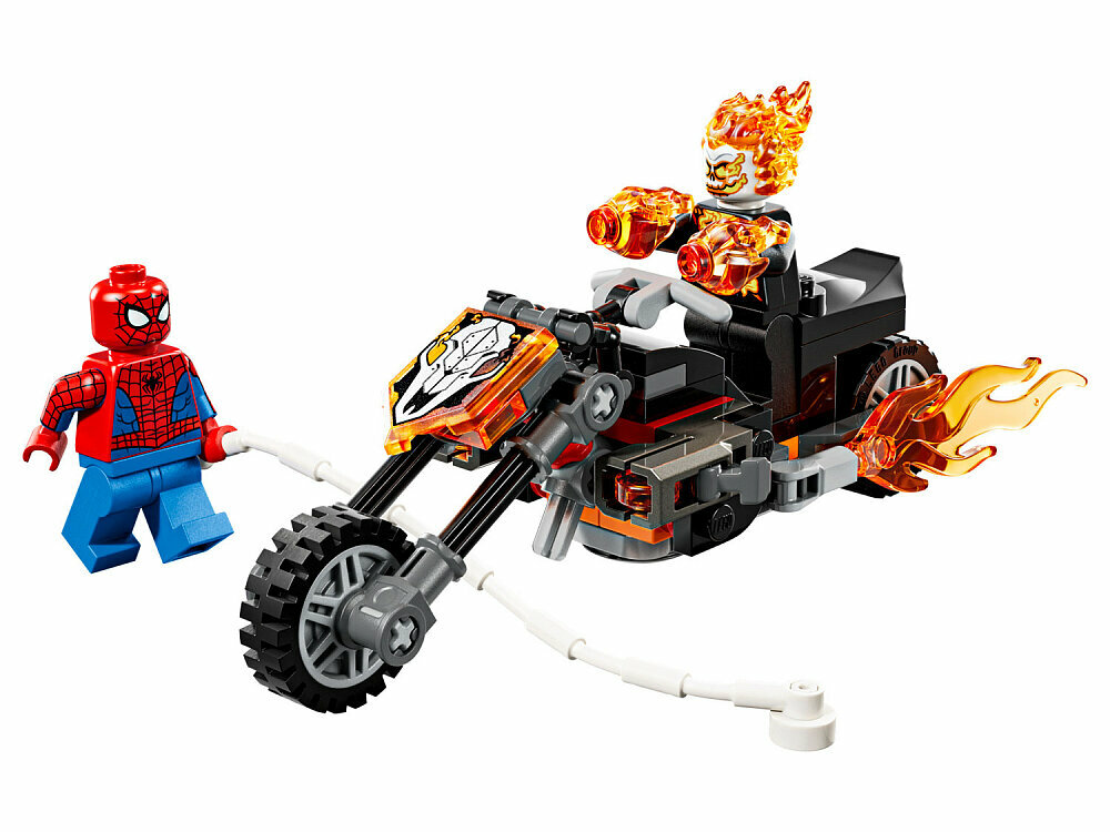 Конструктор LEGO Super Heroes 76335 Конструктор Человек-паук против Призрачного Гонщика
