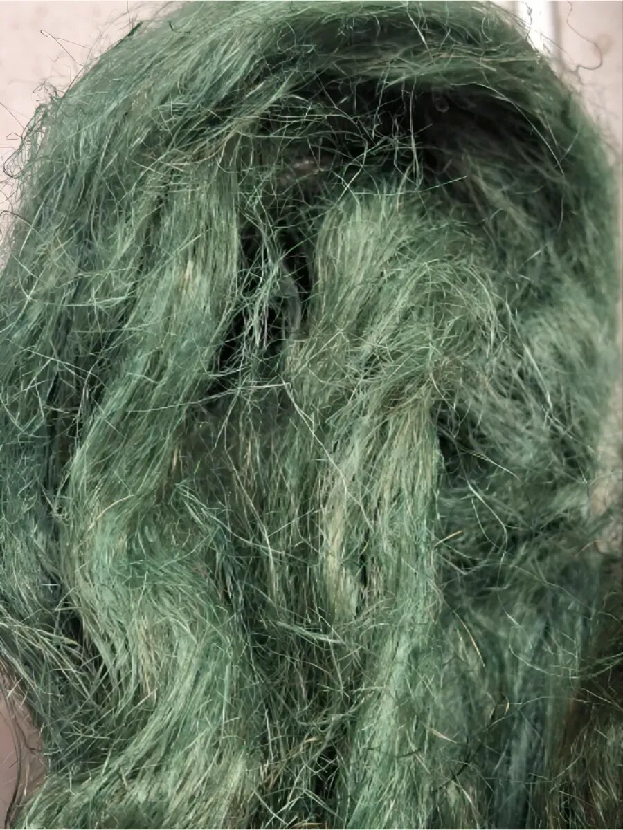 Льняное волокно - 5 г, для волос ватной игрушке, кукле