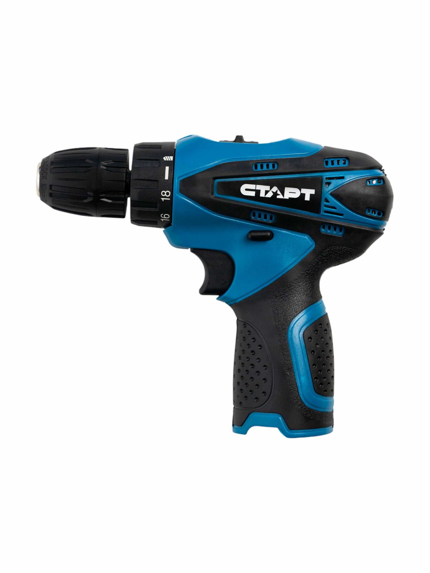 Дрель-шуруповерт аккумуляторная 12В старт 2х2Ah Li-ion с кейсом