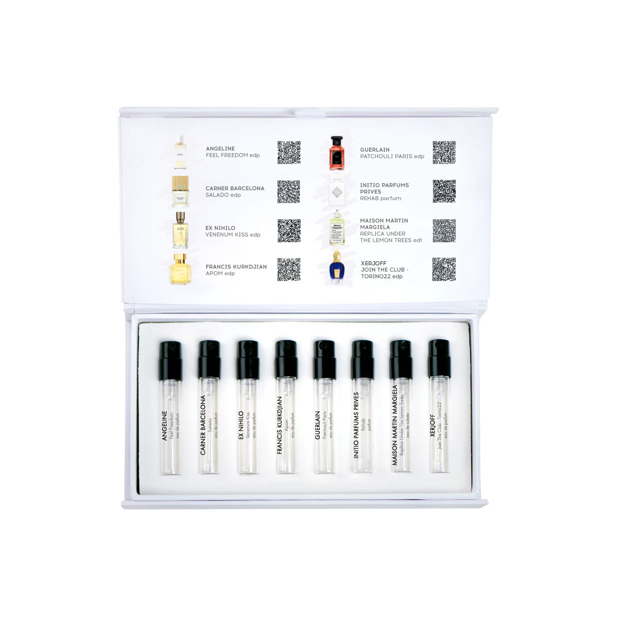 Набор AROMA BOX "Водолей", 8 ароматов, унисекс, рефиллы, 1.5 мл