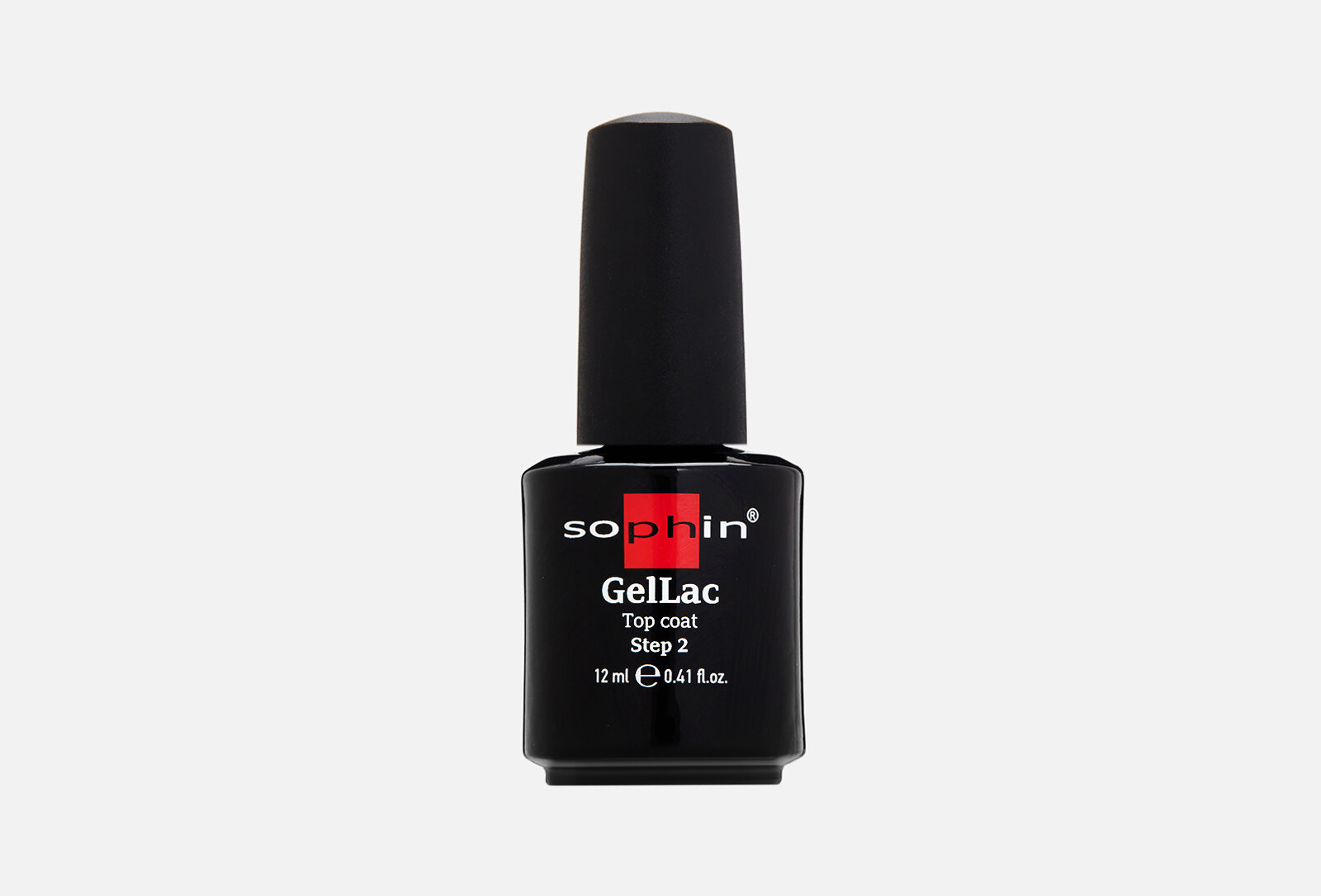 Верхнее покрытие Sophin UV Top Coat, Закрепляющее для гель-лака , без использования UV/LED лампы, 12 мл