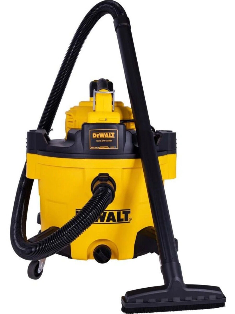 Строительный пылесос DeWalt DXV234P 1080Вт желтый