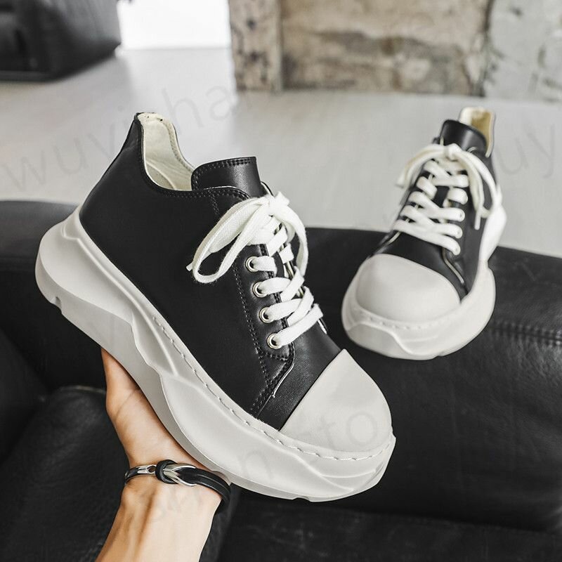 Кроссовки Rick Owens RO, мужские и женские, высокие походные ботинки, стильные кеды