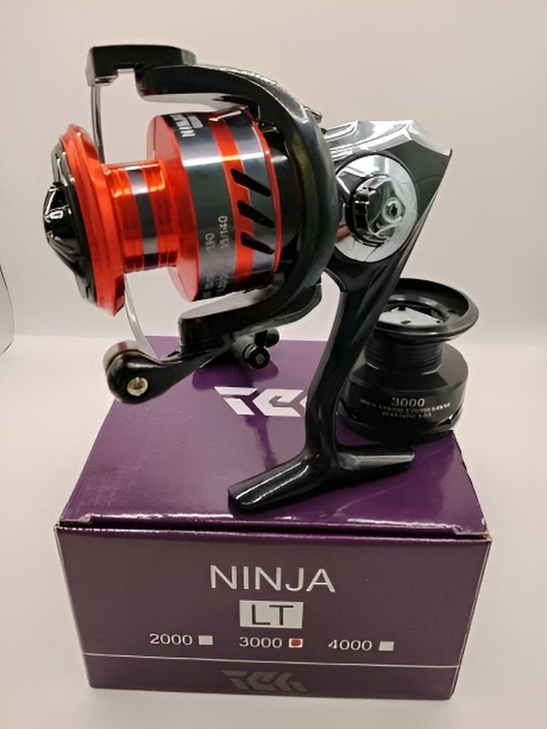 Катушка спиннинговая Daiwa Ninja LT 3000 безынерционная универсальная рыболовная
