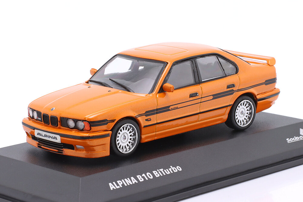 Модель коллекционная SOLIDO Bmw alpina B10 biturbo orange metallic