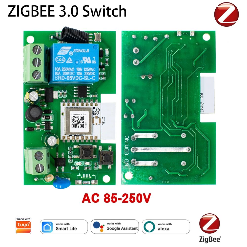 ZigBee Модуль Реле Scimagic-RC, AC DC 7-32V — фото 1