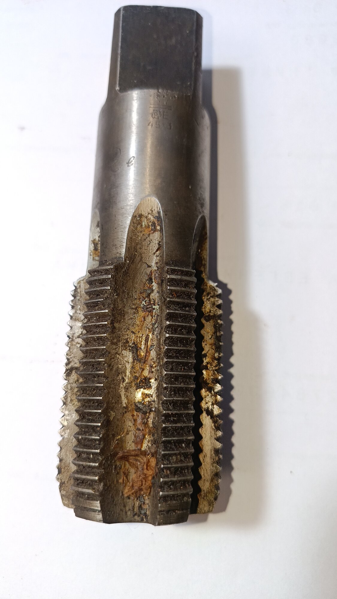 Метчик ручной М45х3,0 №2 9ХС