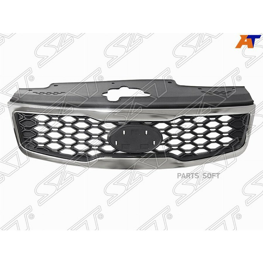 Решетка радиатора KIA RIO 09-11 от официального дистрибьютора, SAT, артикул STKA46093D0