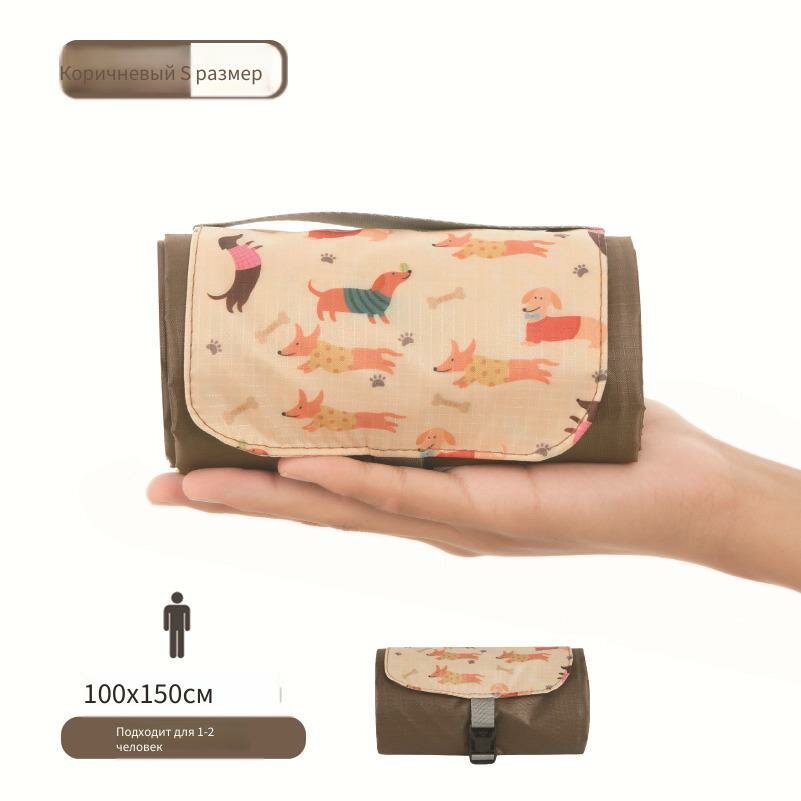 Коврик для пикника "Outdoor picnic mat", влагостойкий, с защитой от песка