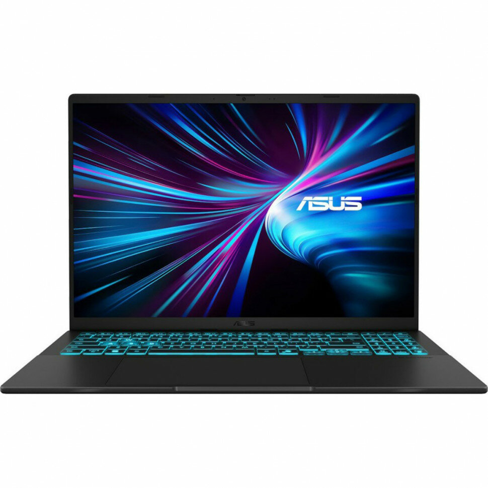 Ноутбук ASUS V16 V3607VM-TK207 (16", IPS, Intel Core 5 210H 2.2ГГц, 8 ядер, 32ГБ DDR5, 512ГБ SSD, NVIDIA GeForce RTX 5060 8 ГБ), черный