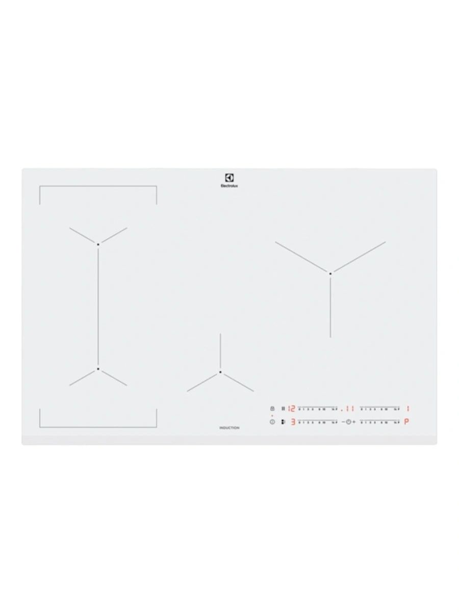 Варочная поверхность индукционная Electrolux EIV83443BW белый