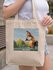 Сумка шоппер PRINTSHOT, фактура рельефная, бежевый