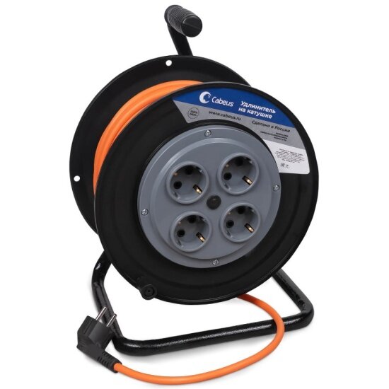 Удлинитель Cabeus ПВС 3500Вт 30м. на катушке (EC-C-3.5-30)