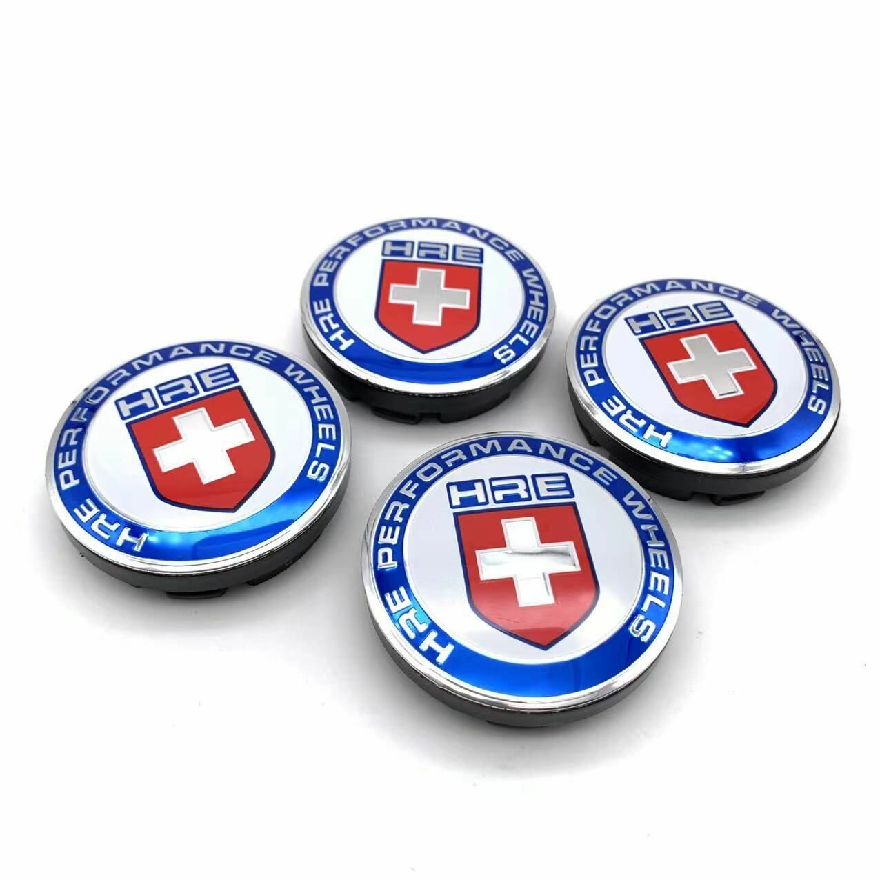 Колпачки заглушки на литые диски HRE 56/51/7.5 мм, 4 шт.