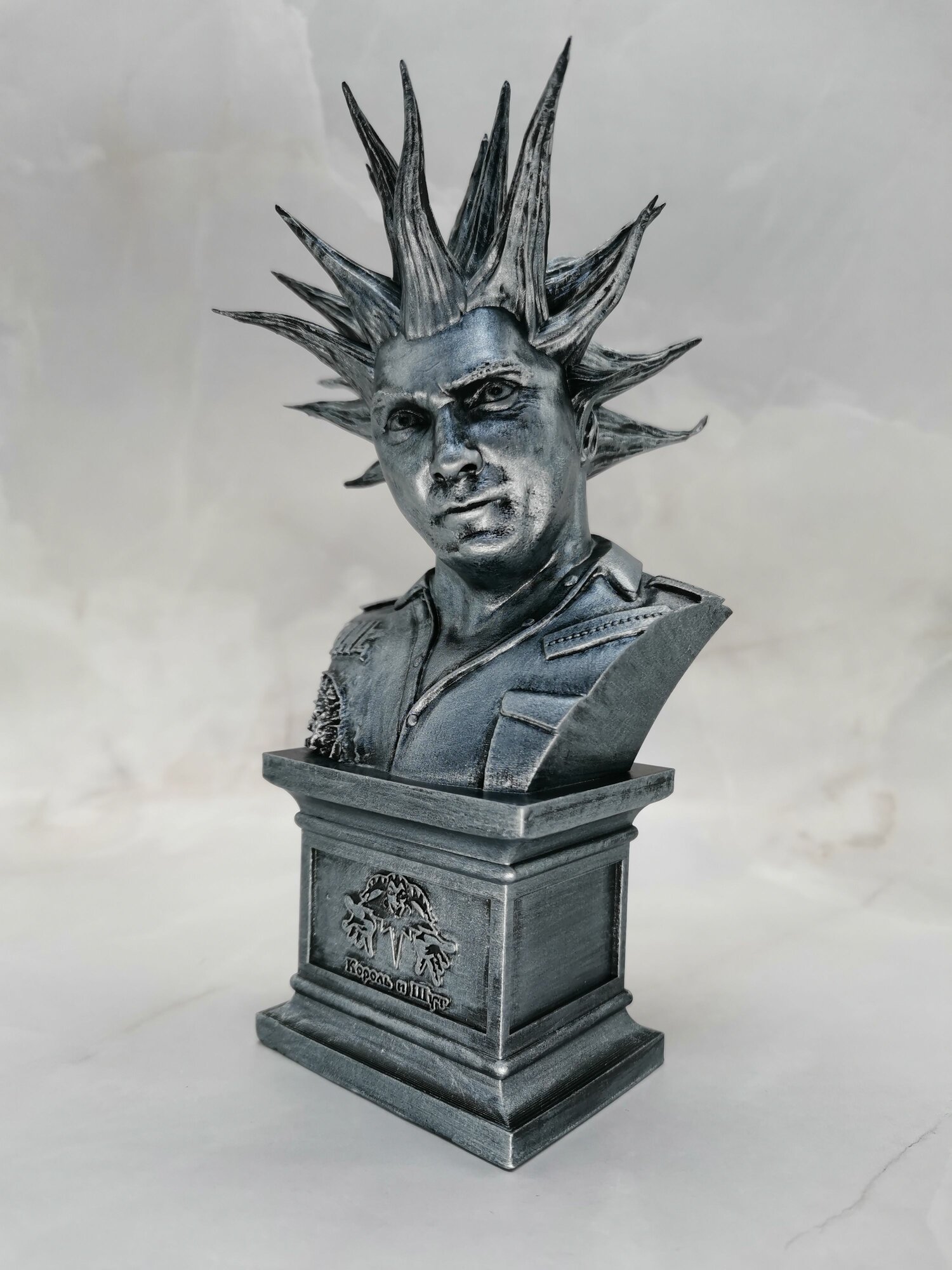 Король и Шут сувенир / Бюст Михаила Горшенева, Статуэтка КиШ 7см