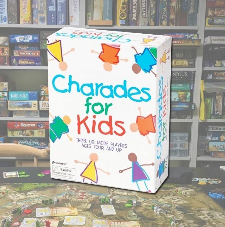 Настольная игра "Шарады", от 3 игроков, для детей от 4 лет, пластик