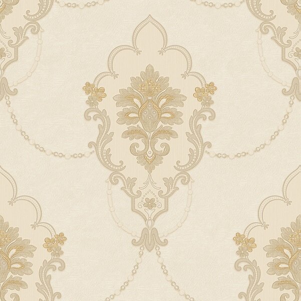 Обои Roberto Borzagi Queen I 90104-2 винил на флизелине, поверхность полуматовая, размер рулона 1,06х10,05, Италия
