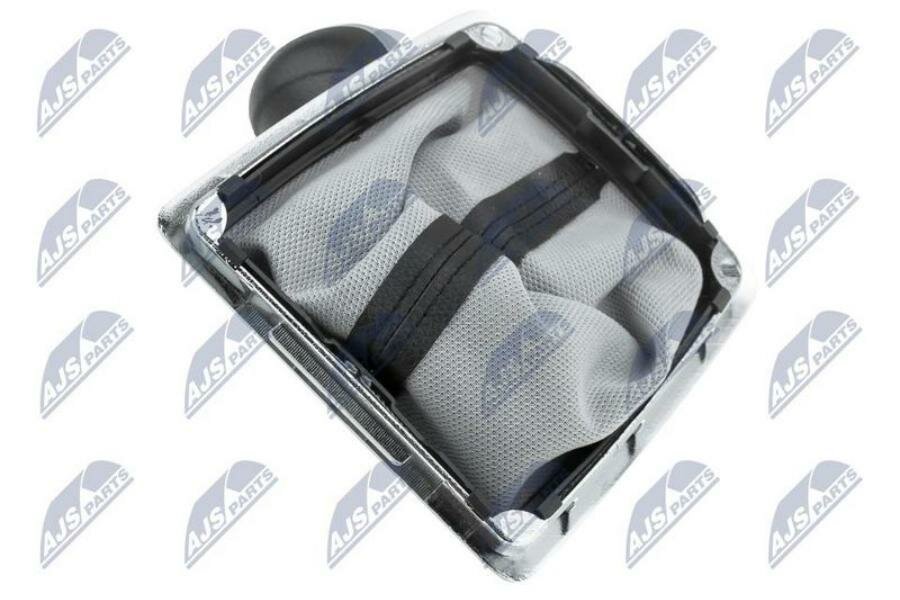 NTY GZBFR015 Ручка КПП+ чехол Ford Focus II 04-, Fiesta 08- 137x114мм 5МКПП (хром)