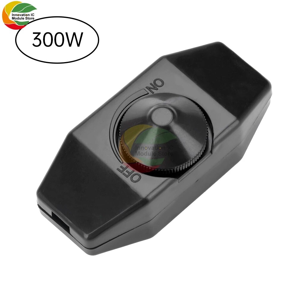 Высококачественный регулятор яркости 60 Вт/300 Вт, Регулируемый контроллер 220 В, шнур диммера для лампы, подключаемый к настольному полу, лампа с яркостью ВКЛ./Выкл.