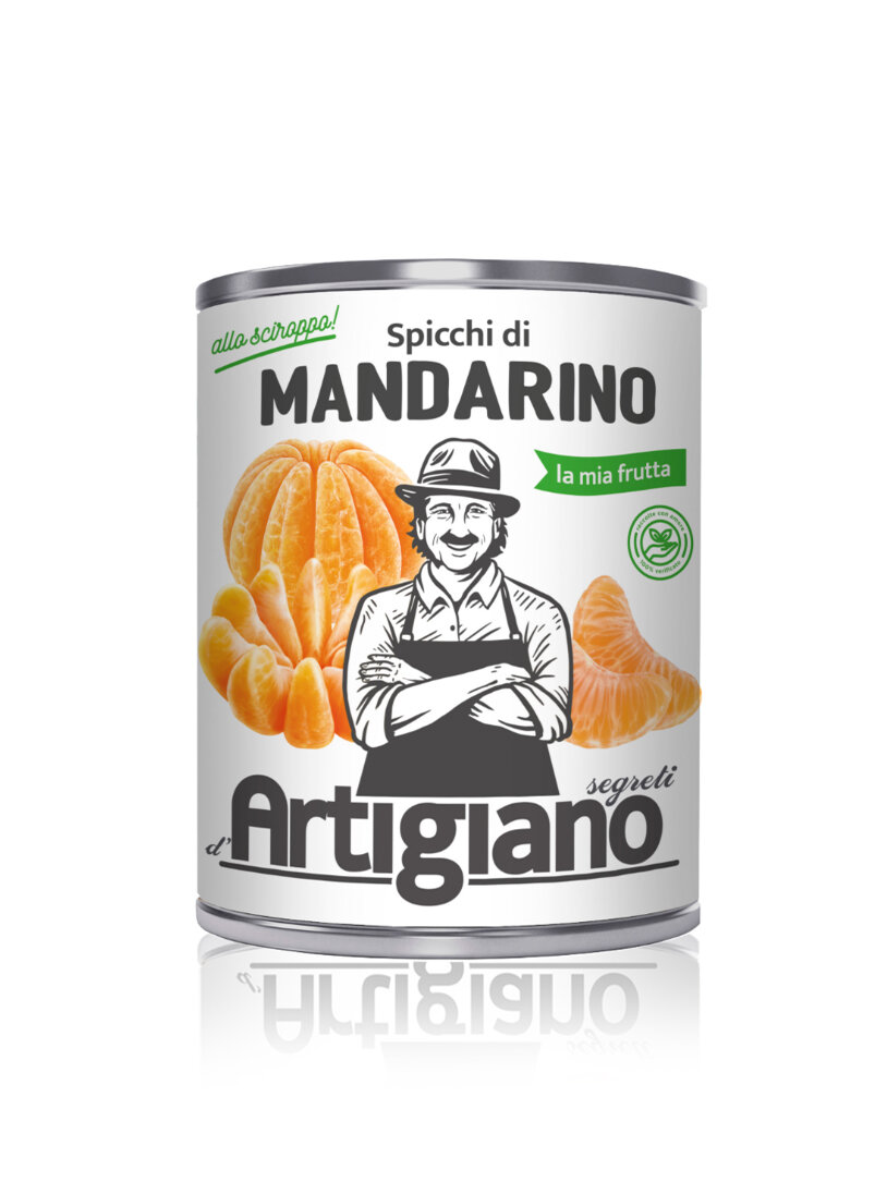 Мандарины Segreti d`Artigiano дольки в сиропе, Италия, 312 г