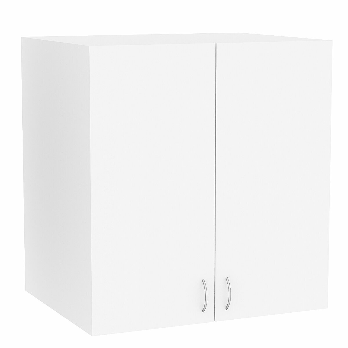 Антресоль офисная глубокая А-02 с дверками, Белый