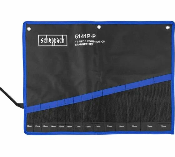 Органайзер тканевый для набора ключей 14 предметов (630х470мм) SCHEPPACH