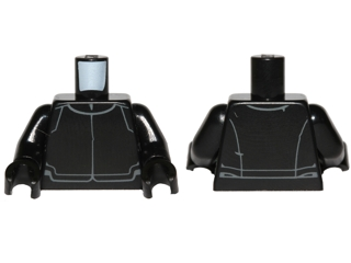 Torso SW First Order Crew Member Uniform Pattern / Black Arms / Black Hands, 973pb2134c01 Black U