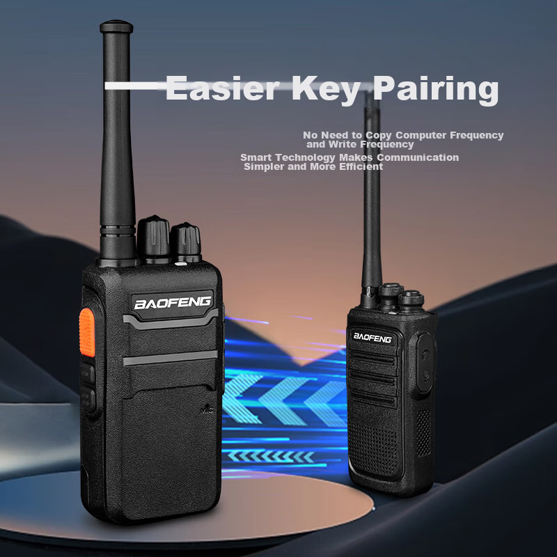 Baofeng BF-999PLUS Walkie-Talkie, One-Key Frequency Matching, Long-Range Wall-Penetrating Version [Two-Pack], Upgraded Version of BF-888S, High-Power Long-Range Commercial Outdoor Business Handheld Radio