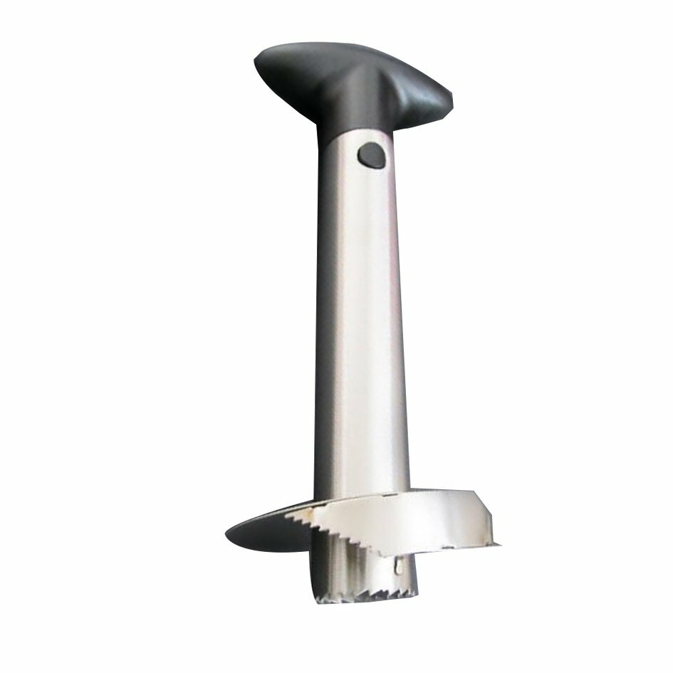 Нержавеющая сталь Ананас Три в одном Ананасоочиститель Кухонные принадлежности - серебристый