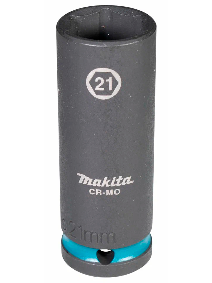 Ударная торцовая головка Impact Black 1/2, 21x81,5 мм Makita E-16508