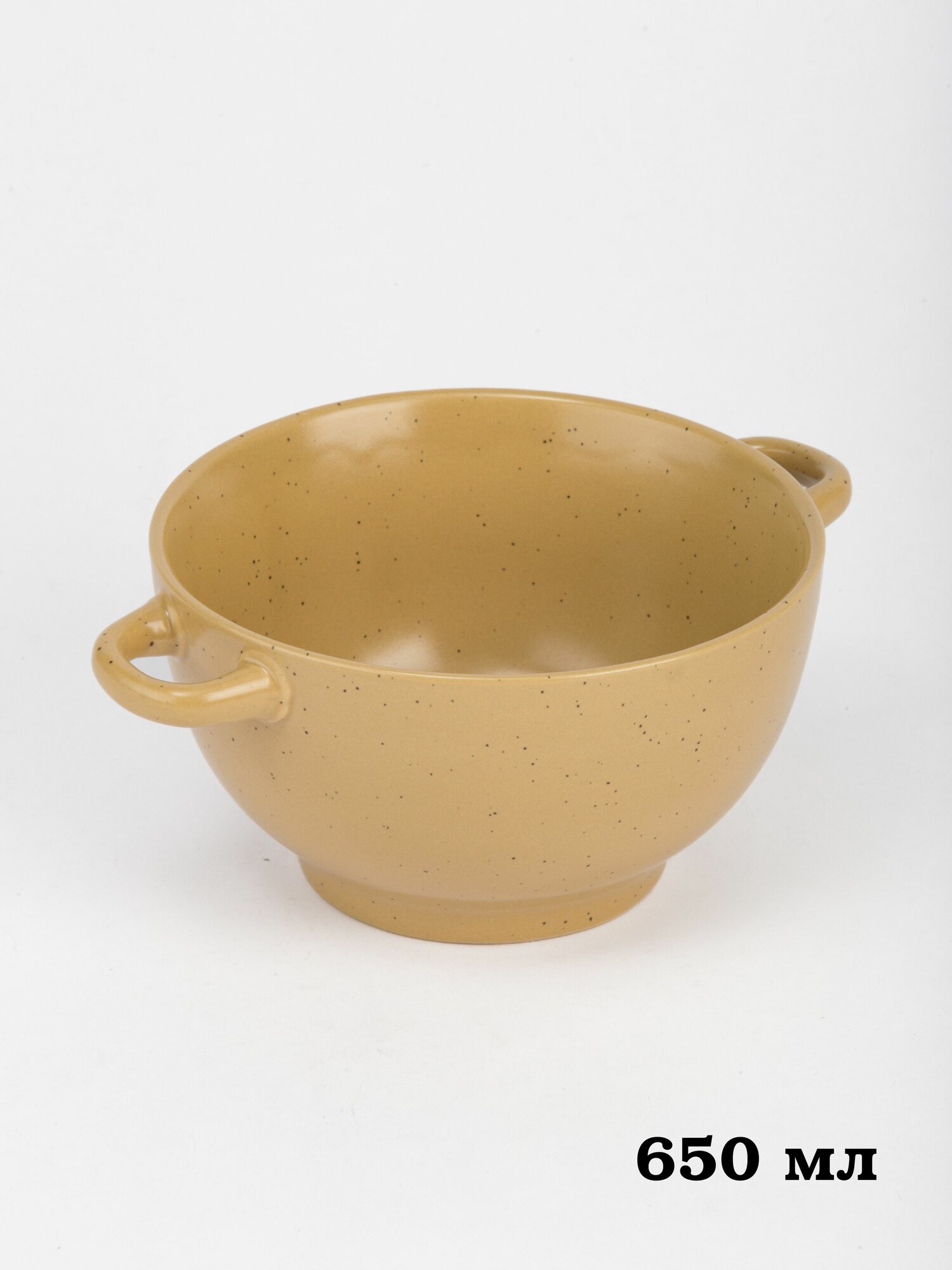 Бульонница 650мл Флоренция желтая