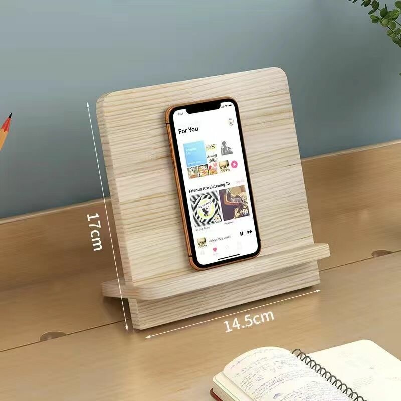 Подставка для чтения, из цельного дерева