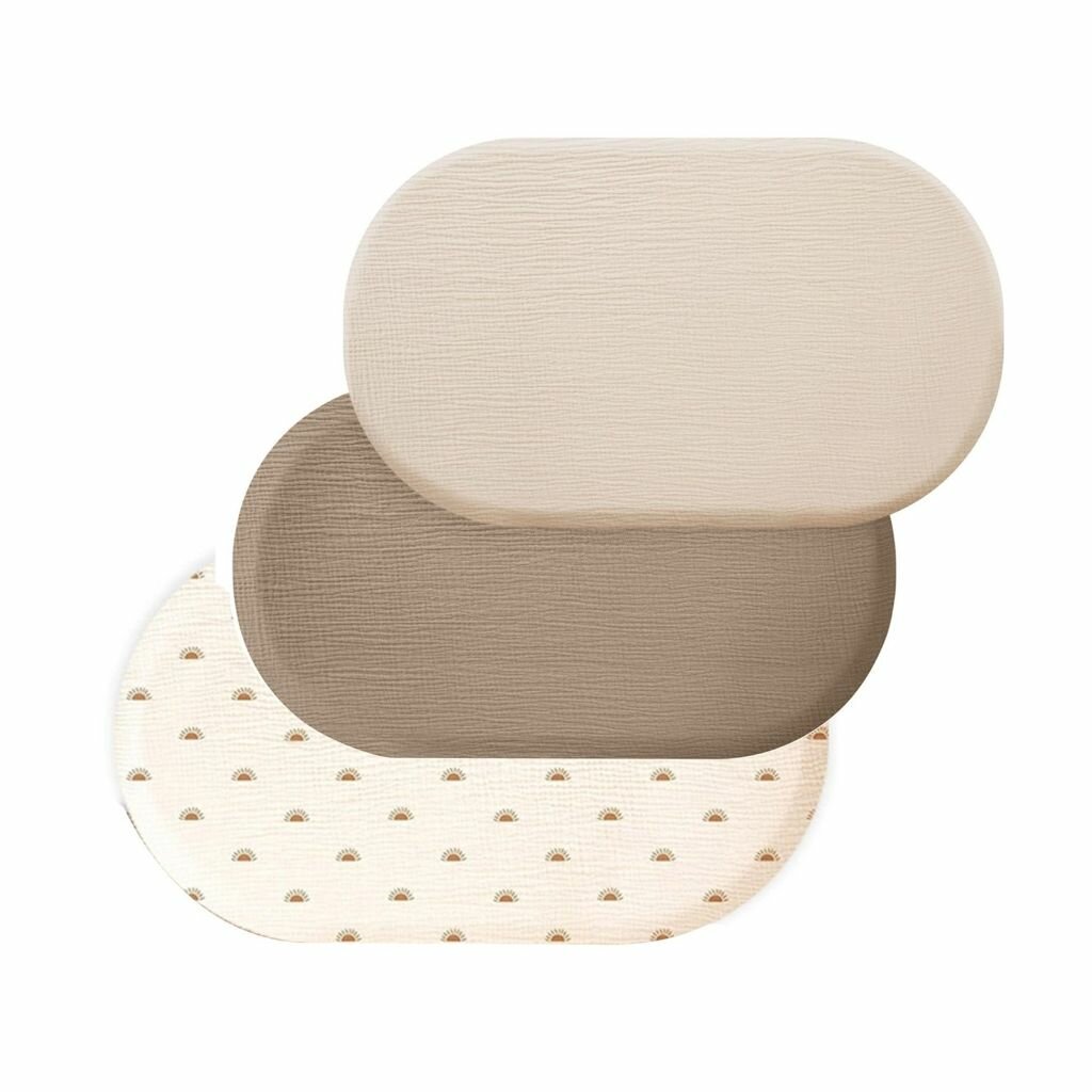 3 шт. простыни для коляски новорожденных, мягкая дышащая детская кроватка, постельное белье мальчиков и девочек