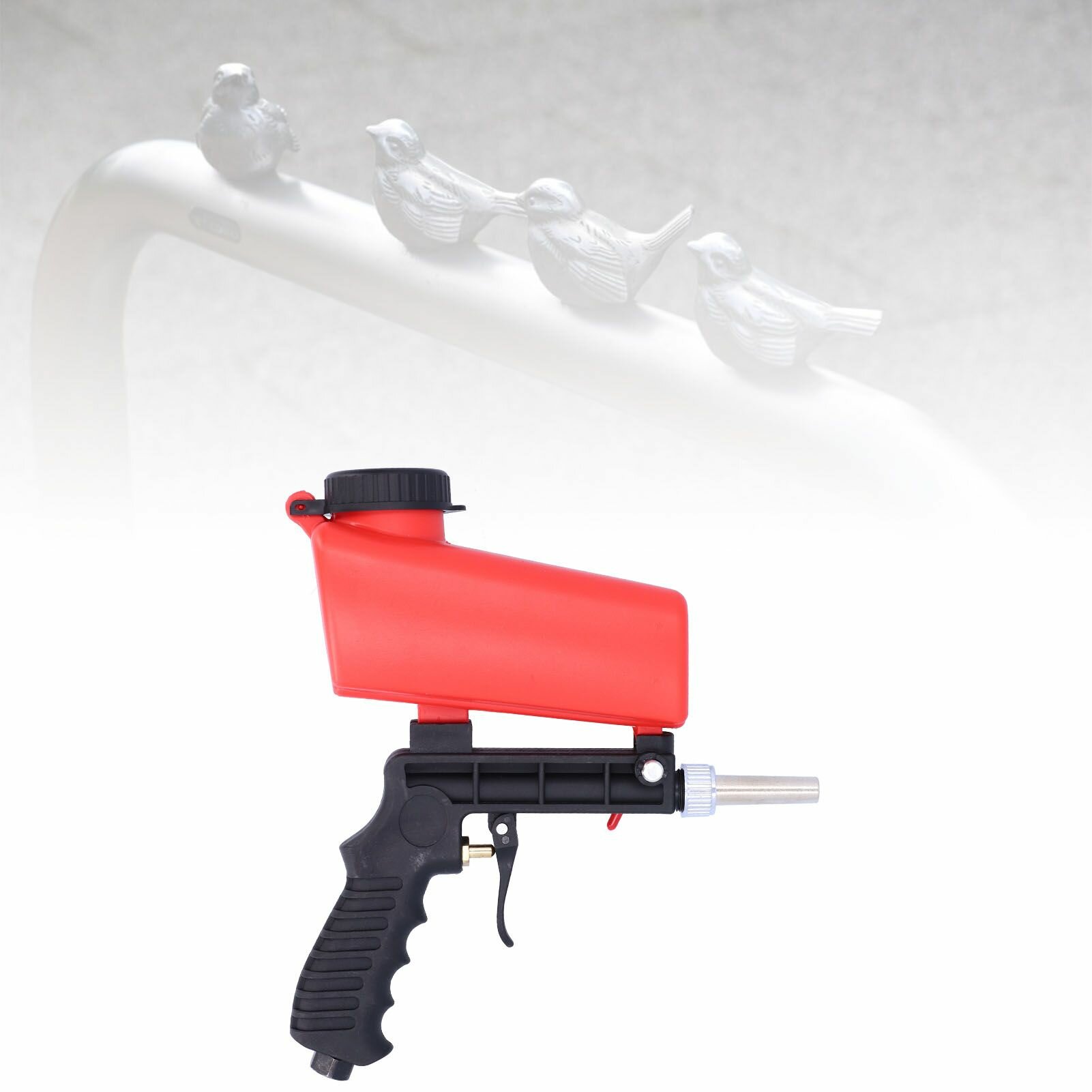 Портативный пневматический пескоструйный аппарат для полировки и удаления ржавчины с металла