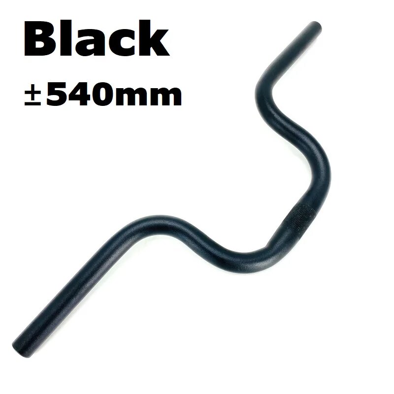 Руль для Brompton 12-14 дюймов серебристый/черный Черный, черный