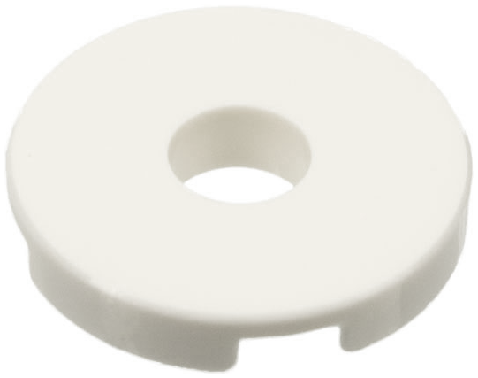 Tile, Round 2 x 2 with Hole, 15535 White U