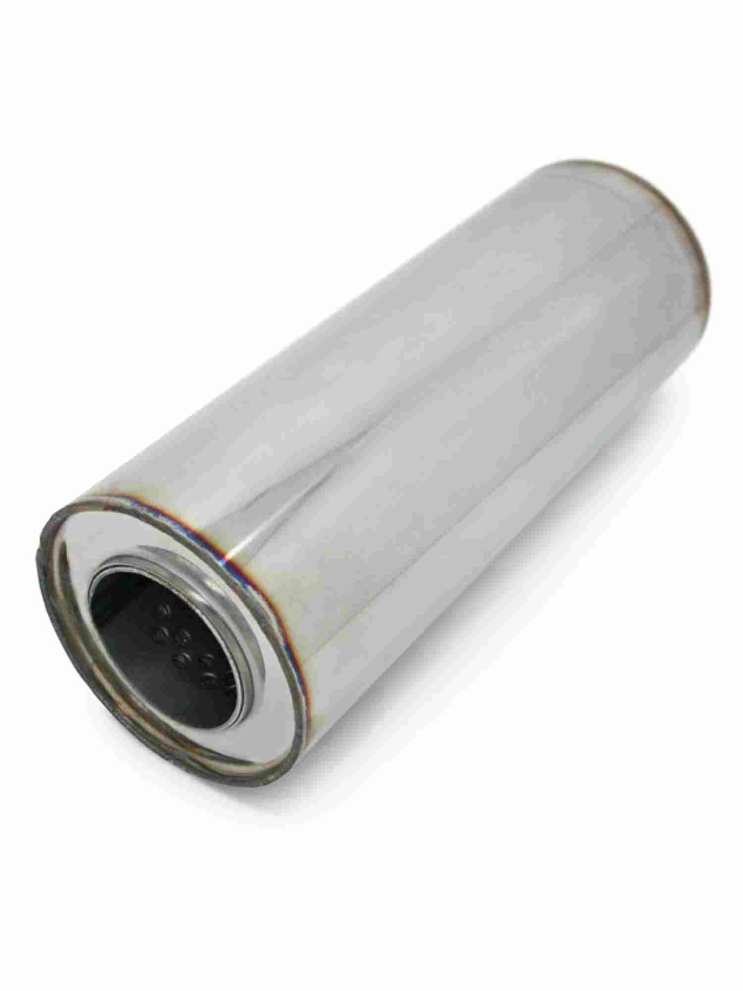 Резонатор «belais» круглый Ø95 мм, с диффузором длина 300 мм, труба Ø55 мм (нержавеющая сталь) belais #19324