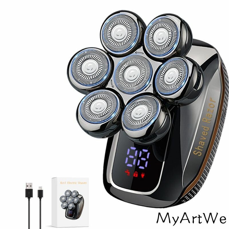 Электробритва 7D Бритва R7800Q MyArtWe машинка для стрижки волос