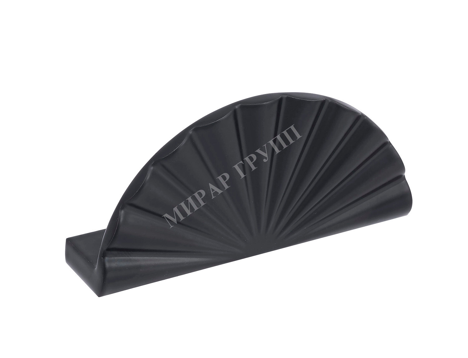 Ручка мебельная Palladium "Fan" 32 мм Matte черный